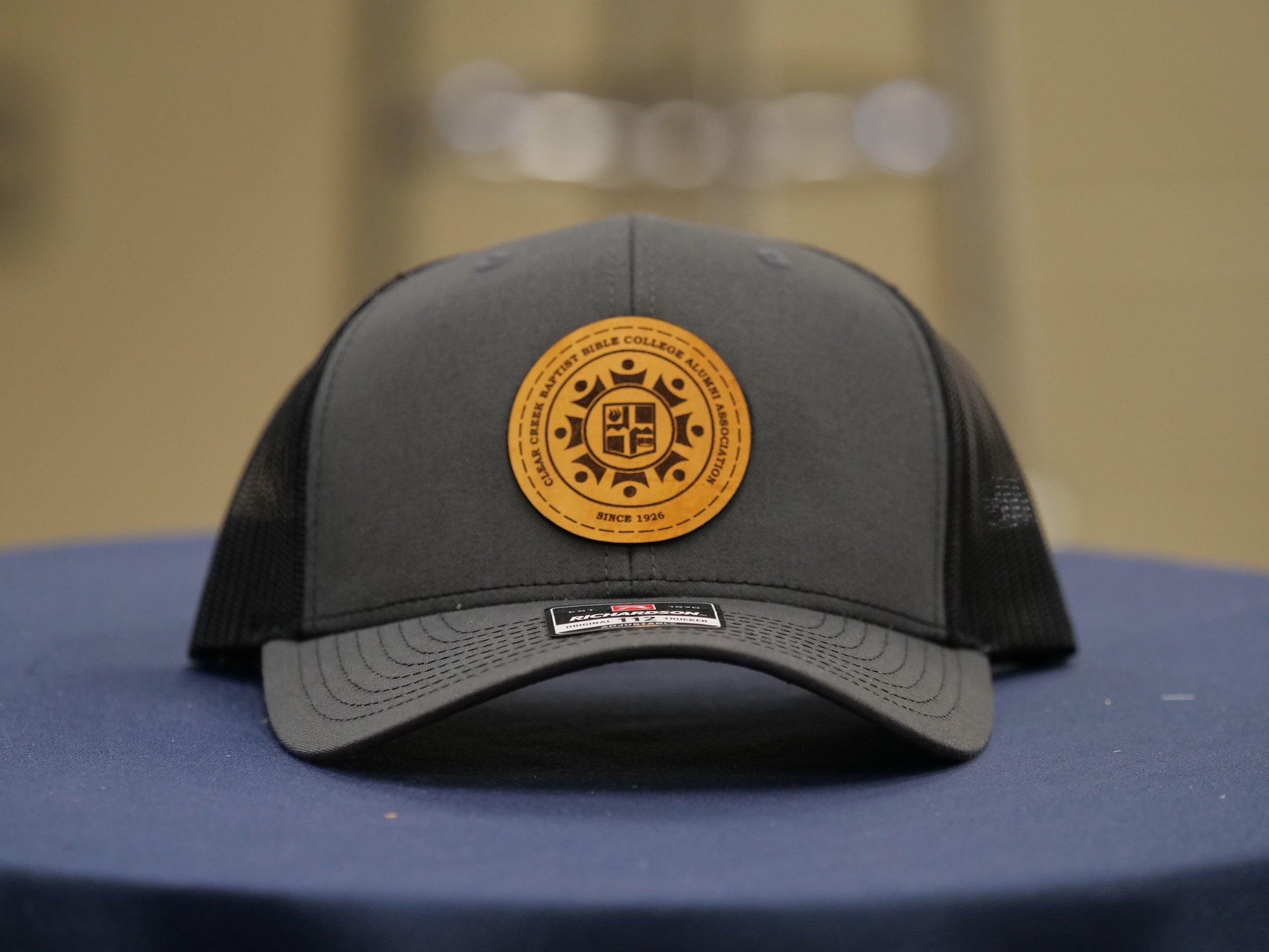 Alumni Hat (Leather Patch) | Clear Creek Campus Store