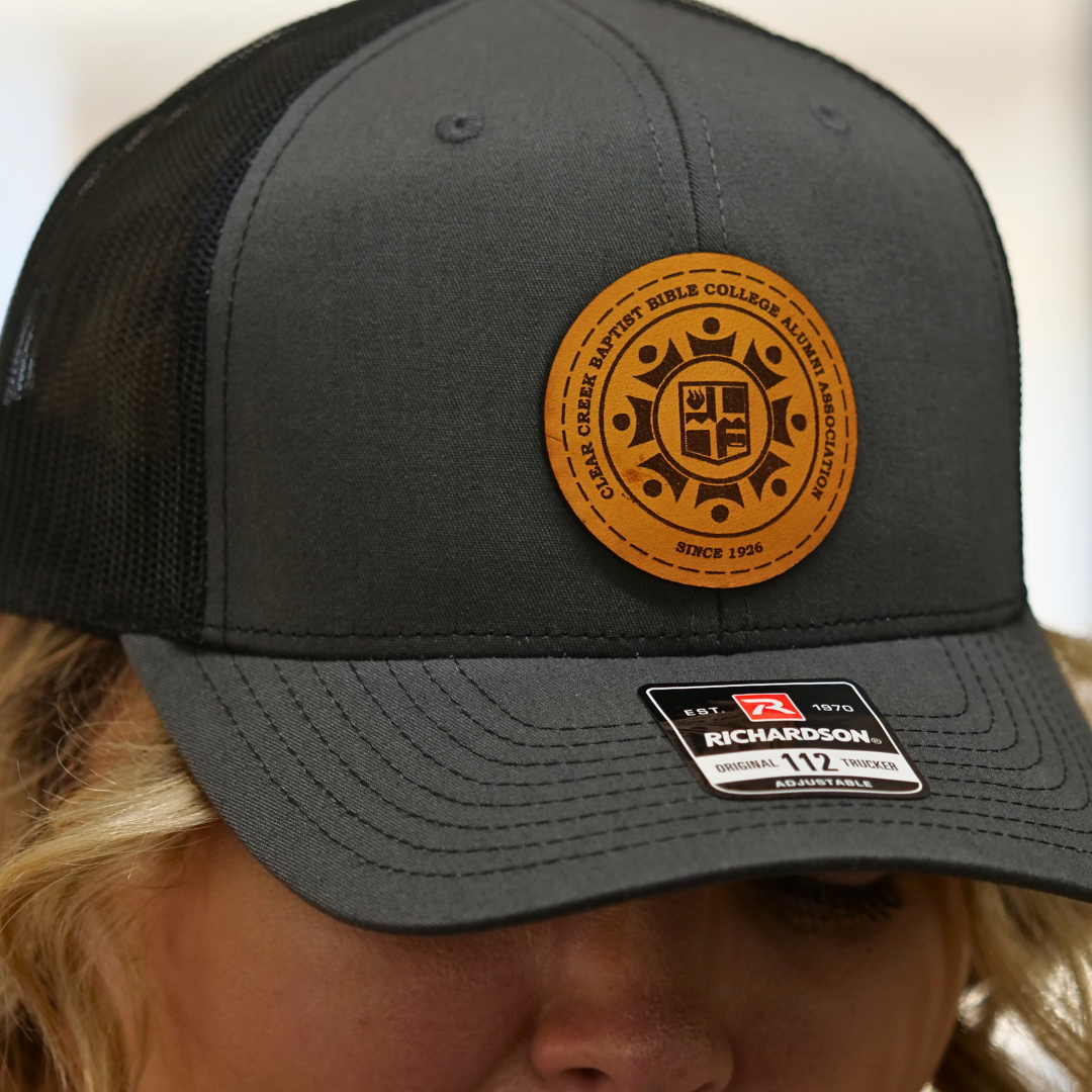 Alumni Hat (Leather Patch) | Clear Creek Campus Store